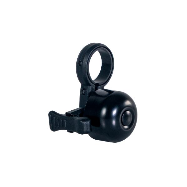 直径：34mm（アルミ）対応ハンドルバー径：22.2〜25.4mm素材：アルミ・プラスチックプラスドライバーで取り付けハンドルバーのスペースが9mmあれば取り付けれますハンドルバーの下へ隠れるように取り付けも可能〜85デシベルDIN33946