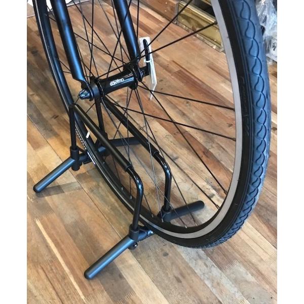 ディスプレイスタンド置くだけスタンドPONTO（ポント）ポンと置くだけ！自転車をホールド自転車の重さで自立するスタンド対応タイヤサイズ】タイヤ幅：76mm(3.0インチ)までタイヤ外径51mm以上22,24,26,27,28,29インチ、6...