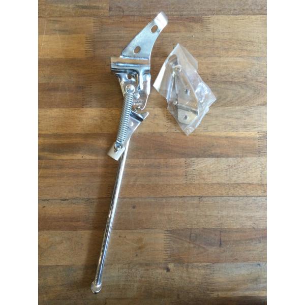 Classic kick stand クラシック キックスタンド　700C 27inches シルバークラシックな見た目のキックスタンドクロモリやスチールフレームのクラシックなスポーツバイクによくあいます700C対応素材 : 鉄