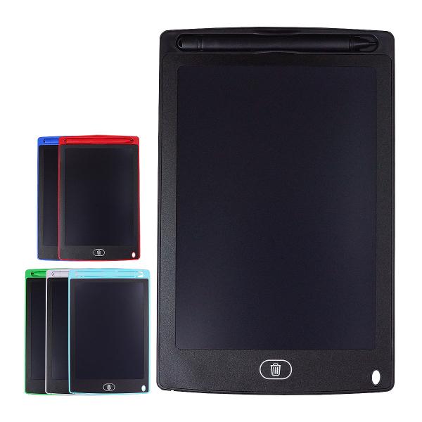 繰り返し使える電子メモパッド8.5インチの画面にスケジュールなどのメモを書いたりお絵かきをしたりなど用途は色々!!付属のペンで簡単にメモなどを書くことができます。サイズ(約)：22.7×14.6×0.5cm電池：CR2025(テスト電池付属...