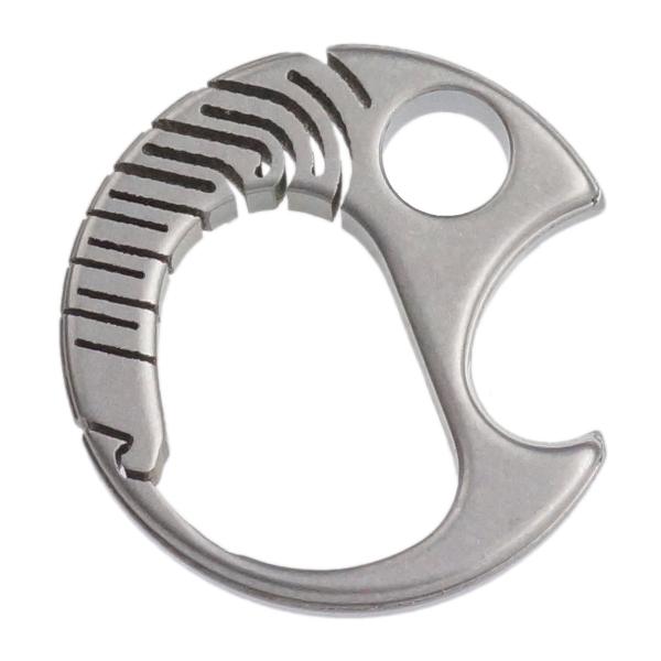 サイズ(約)：20mm×20mm×4mm材質：チタン合金 他入数：1個付属品：リング×1重量(約)：2g 製造国：中国【注意事項】※鍵やマルチツール等の撮影用小物は付属しておりません。※若干のサイズや重量の誤差はご了承ください。※画像・イラ...