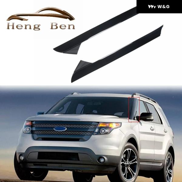 2011-19 フォード エクスプローラー フロントガラス アウター トリム ピラー モールディング 右 左 カスタムパーツ アクセサリー 交換用部品Other Part Number:BB5Z-7803145-AA, BB5Z-78031...