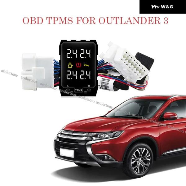 デジタルタイヤエア圧 システム TPMS 三菱 アウトランダー3PHEVミラー ジュL200エクリプスクロスエクスパンダーカーアクセサリー カスタムパーツ アクセサリー 交換用部品Hign-concerned Chemical:NoneMa...