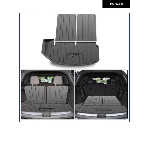 キャデラック XT6 2020-2023 車用カーゴライナー ボックス マット TPE 滑り止め トランク マット トランク トレイ カーペット 内装アクセサリー カスタムパーツ アクセサリー 交換用部品Types of Car Floor...