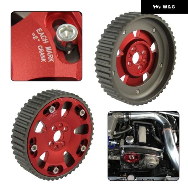 カムギア プーリー 2個 RB25DET 日産 GT-R R32 RB20DET 1989-1994 R33 1993-1998 R34 RB26DET 1998-2002 カスタムパーツ アクセサリー 交換用部品Item Weight:0...