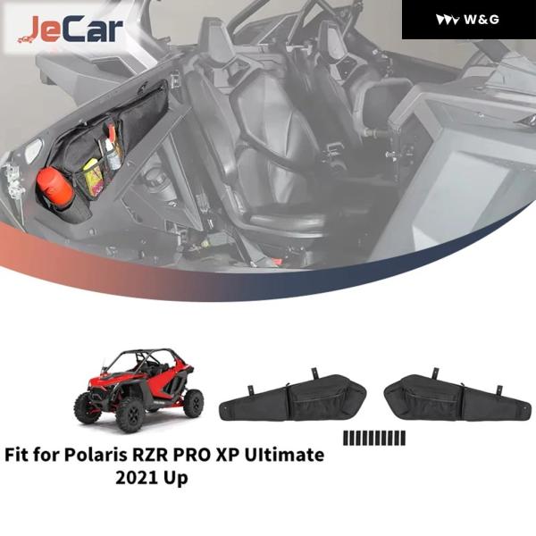 ドア内側 収納 バッグ オーガナイザー ポケット POLARI RZR PRO XP UITIMATE 2021以降 収納 整理 内装アクセサリー カスタムパーツ アクセサリー 交換用部品Hign-concerned Chemical:No...