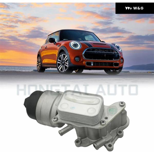 エンジン オイルクーラー フィルター ハウジング アセンブリ MINI COOPER S/JCW N14 1.6L R55 R56 R57 2007-2012 207 308 11428643749 11427546279 カスタムパーツ ...