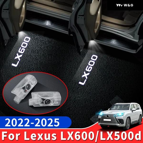 22-2024 LX600 インテリア アップグレード カスタム アクセサリー LX500D LED HD環境ペダルライト ドアウェルカムライト カスタムパーツ アクセサリー 交換用部品Hign-concerned Chemical:Non...