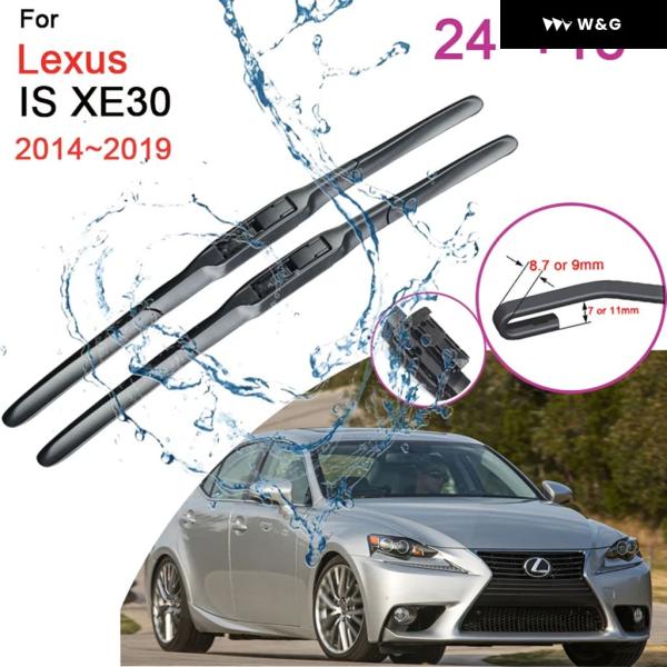 車用 ワイパー ブレード レクサス IS XE30 250 300H 350 IS250 IS300H IS350 2014~2019 2015 2016 フロントガラス ワイパー カーアクセサリー カスタムパーツ アクセサリー 交換用部品...