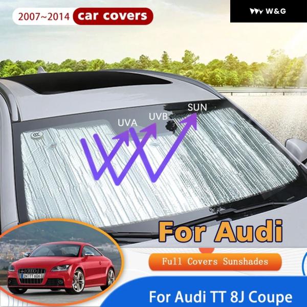 アウディ TT MK2 8J 2007~2014 クーペ TTS 窓用 フロントガラス 用サンシェード リフレクター サンシェード サンバイザー 自動車アクセサリー カスタムパーツ アクセサリー 交換用部品Product applicati...