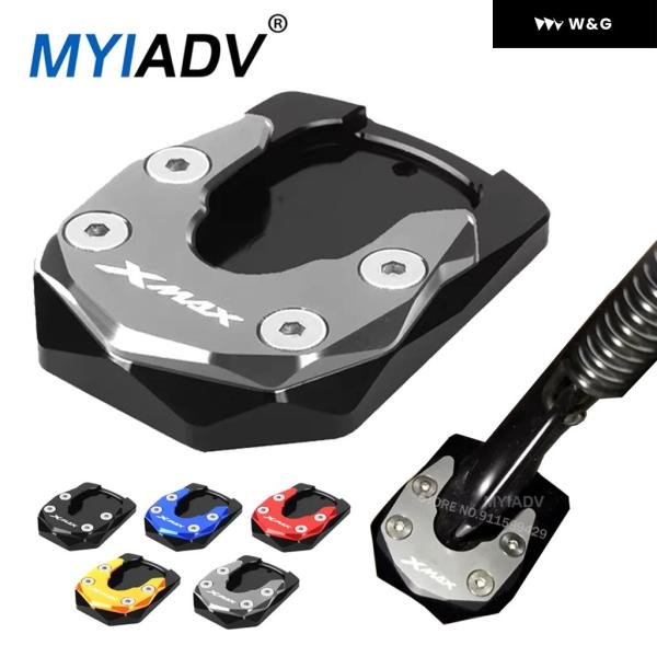 ヤマハ XMAX300 X-MAX300 オートバイ バイク サイド スタンド 拡大プレート キック スタンド 延長 サポート フット パッド ベースアクセサリー カスタムパーツ アクセサリー 交換用部品Hign-concerned Che...