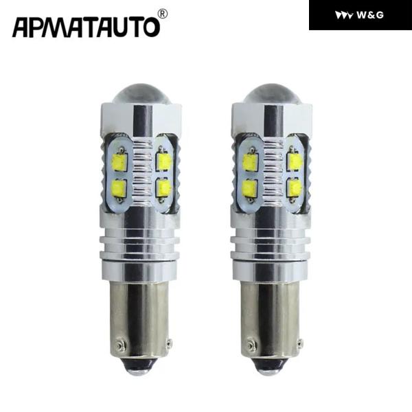 2個 H21W BAY9S 車用 LED バックアップ リバース ライト テール バルブ VW ゴルフ MK7 ゴルフ 7 ゴルフ VII ゴルフ 7 R-LINE 2013年以降 用 カスタムパーツ アクセサリー 交換用部品Hign-co...