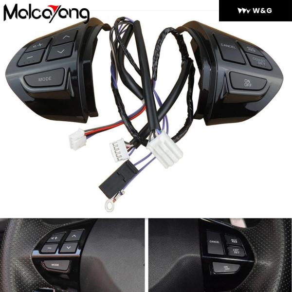 多機能 ステアリングホイール ボタン クルーズ コントロール スイッチ 三菱 ASX 2007-2012アウトランダークルーズ コントロール スイッチ ボタン カスタムパーツ アクセサリー 交換用部品Hign-concerned Chemi...