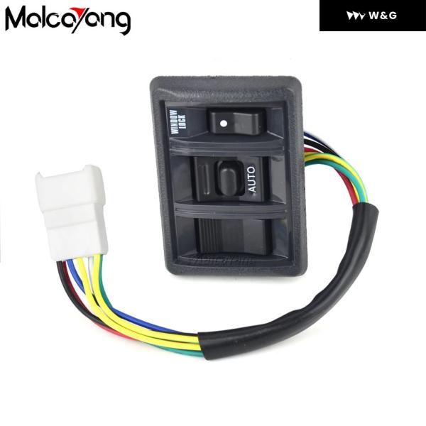 パワーウィンドウマスターリフタースイッチ コントロール ボタン 84820-26021 84820-26021-B0 トヨタ ハイエース 1995 バン コンピュータ LH102 104 カスタムパーツ アクセサリー 交換用部品Hign-c...