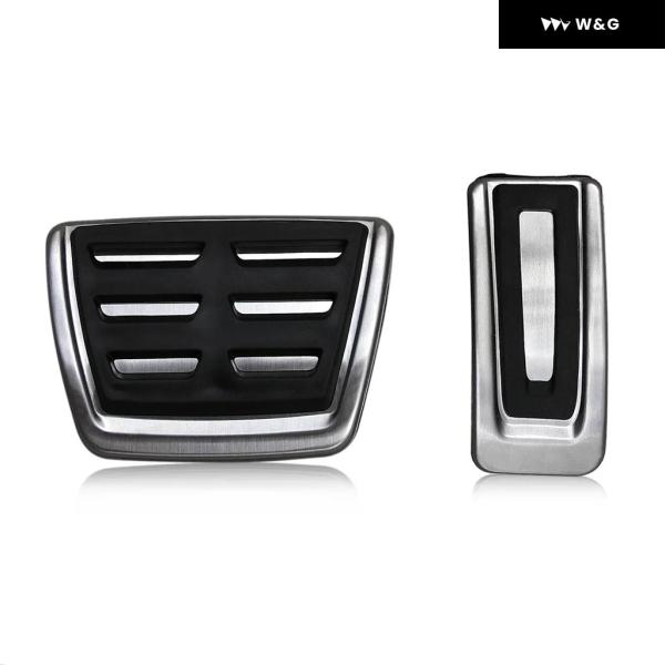 AT ガスブレーキ ペダル パッド カバー VW ゴルフ 7 8 ティグアン トゥーラン ジェッタ 7 ポロ 6 T-ROC T-CROSS パサート アトラス オクタビア レオン アウディ A3 Q2 カスタムパーツ アクセサリー 交換用...