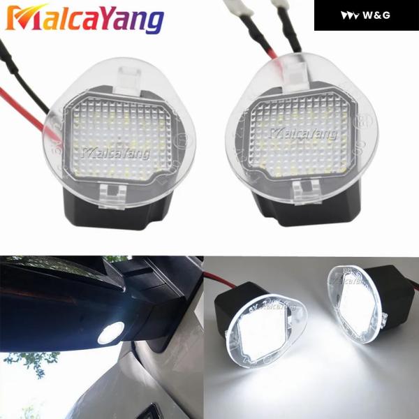 1ペア 高輝度 LED サイドアンダーミラー ランプ パドルライト パドルウェルカムライト ジープ グランド チェロキー 2014-16 カスタムパーツ アクセサリー 交換用部品Hign-concerned Chemical:NoneFor...