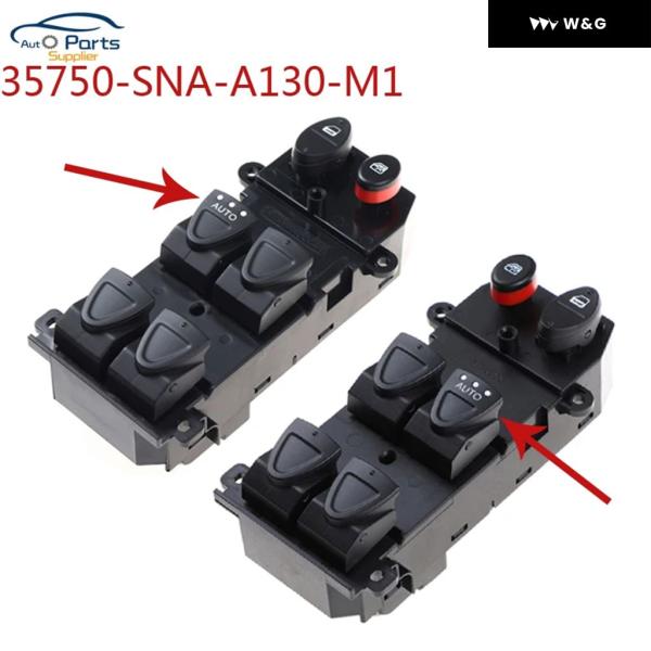 LHD RHD 35750-SNA-A130-M1 パワーウィンドウマスタースイッチ 35750-SNA-A030 07-11 ホンダ シビック ドアウィンドウスイッチ カスタムパーツ アクセサリー 交換用部品Special Feature...