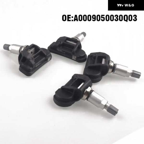 4PC S 車用 TPMS タイヤエア圧モニター/ハザード システム センサー メルセデス ベンツ W176 W246 W204 W205 C204 C117 X156 X204 W166 W447 カスタムパーツ アクセサリー 交換用部品...