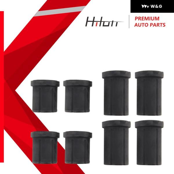 8個 車用リアリーフ スプリング シャックルブッシュキット ブッシング トヨタ ハイラックス VIGO KUN25 26 / REVO GUN125 126 90385-T0001 90385-T0009 カスタムパーツ アクセサリー 交換...