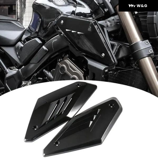 オートバイ バイク タンク フレーム サイド パネル インテークカバー シェル プロテクター ホンダ CB650R CBR650R CB 2019-2022 カスタムパーツ アクセサリー 交換用部品Hign-concerned Chemic...