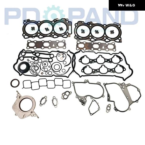 VQ37VHR VQ37HR V6 3.7 370Z Z34 スカイライン J50 クロスオーバー EX37 FX37 G37 M37 Q60 Q70 QX50 QX70 フル エンジン ヘッドガスケットシールキット カスタムパーツ アクセ...