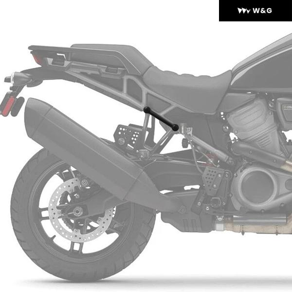 パンアメリカ 1250 RA1250 SPECIAL 1250 2023 オートバイ バイク ステンレス ツールアクセサリーリアリフティングハンドル 2021 2022-2024Protective parts:Frame protecti...