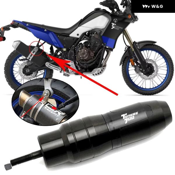 ヤマハ TENERE700 テネレ 700 2019-22 オートバイ バイク アクセサリー 落下防止 排気 スライダー クラッシュ パッド スライダーProtective parts:OtherHign-concerned Chemica...
