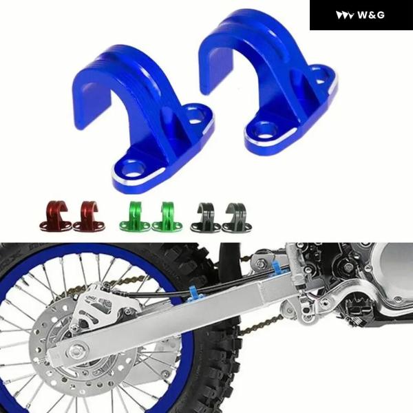 オートバイ バイク アクセサリー リアブレーキラインホース ケーブル ガイドクランプ ヤマハ YZ80 YZ85 YZ125 YZ125X YZ250 YZ250X YZ250F YZ250FXProtective parts:OtherH...