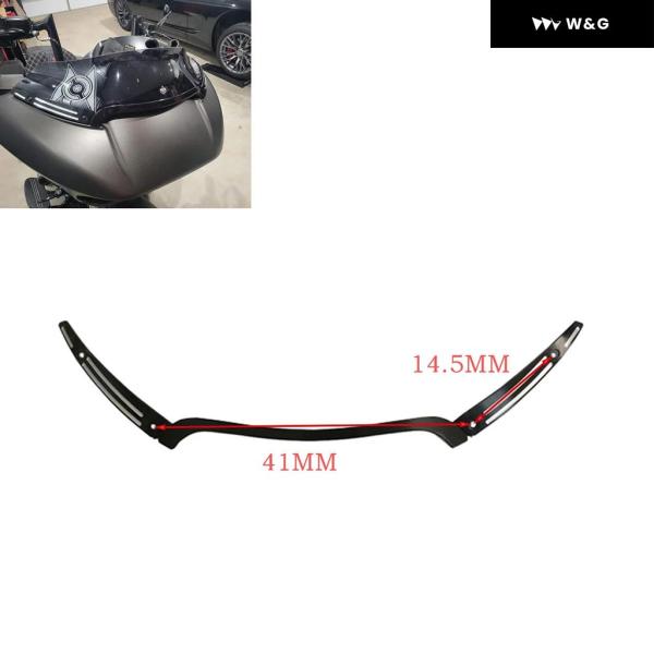 アルミ スプリット ウィンドシールド ウィンドスクリーン センターサイド フェアリング トリム ハーレー ツーリング ロードグライド モデル FLTRXS FLTRK FLTRX 2015-2023Hign-concerned Chemic...