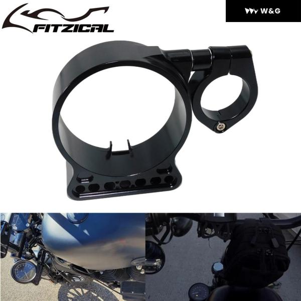 オートバイ バイク スピード メーター サイド マウント 再配置 ブラケット カバー 計器ケース ハウジング ハーレー スポーツスター XLロードスタースーパーローProtective parts:Instrument protection...