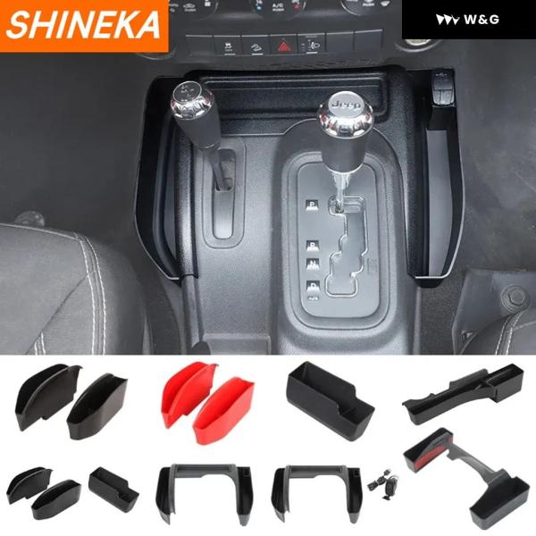 車用ギアシフター収納ボックス USBオーガナイザーコンテナ付き ジープ ラングラー JK JKU 2011-17 カスタム パーツ アクセサリーHign-concerned Chemical:NoneType:Trunk Box / Bag...