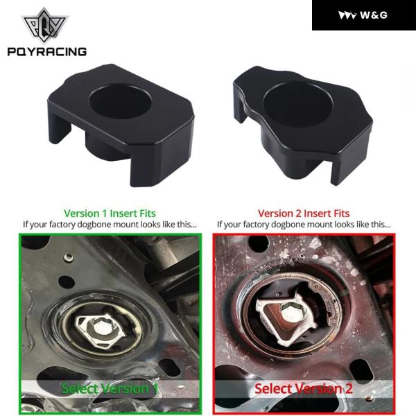 ビレットアルミ MQB ドッグボーン マウント インサート MKVII フォルクスワーゲン ゴルフ/GTI/R 8V アウディ A3 S3 RS3 MKIII AUDI TT TTS TTRS カスタム パーツ アクセサリーHign-con...