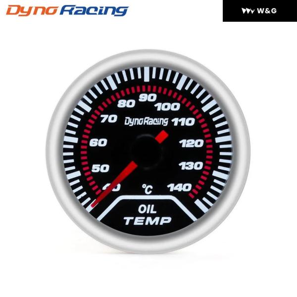 DYNORACING 油温計 2インチ 52MM スモークレンズ 40〜140℃ 度ニードル 油温計 センサー付き車用メーター BX101229 カスタム パーツ アクセサリーHign-concerned Chemical:NoneOthe...