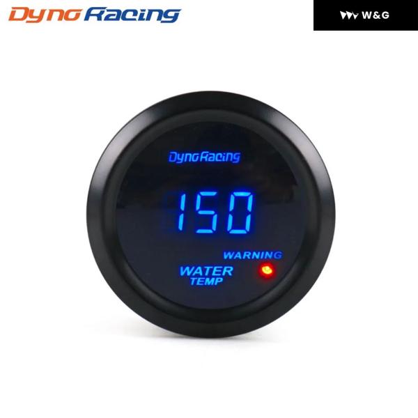 DYNORACING 水温計 2インチ 52MM デジタル水温計 ブルーLED カーゲージ カーメーター センサー付き BX101462 カスタム パーツ アクセサリーHign-concerned Chemical:NoneOther Pa...