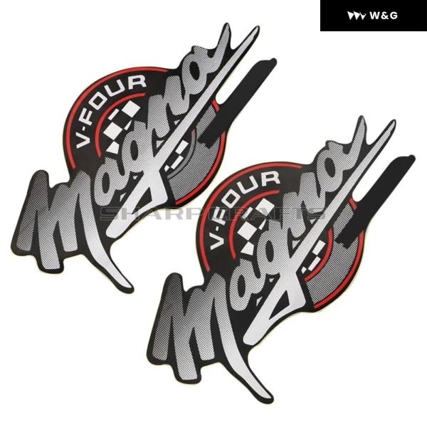 オートバイアップリケ ガス燃料タンク デカール ステッカー ホンダ マグナ V-FOUR V25 V30 V42 V45 V65 VF250 VF500 VF750 VF1100 カスタム パーツ アクセサリーProtective part...