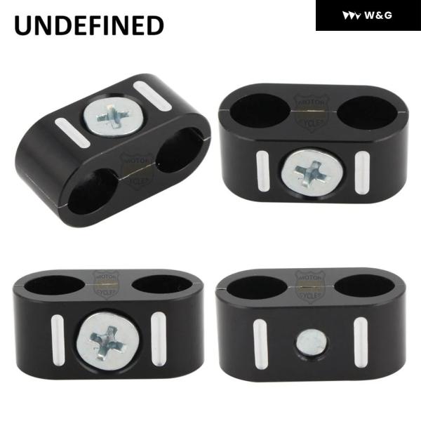 4個入り汎用バイクブレーキスロットルケーブルクランプクリップホルダーオーガナイザーワイヤーラインクランプ1984-2021ハーレー全モデル カスタム パーツ アクセサリーProtective parts:OtherHign-concerne...