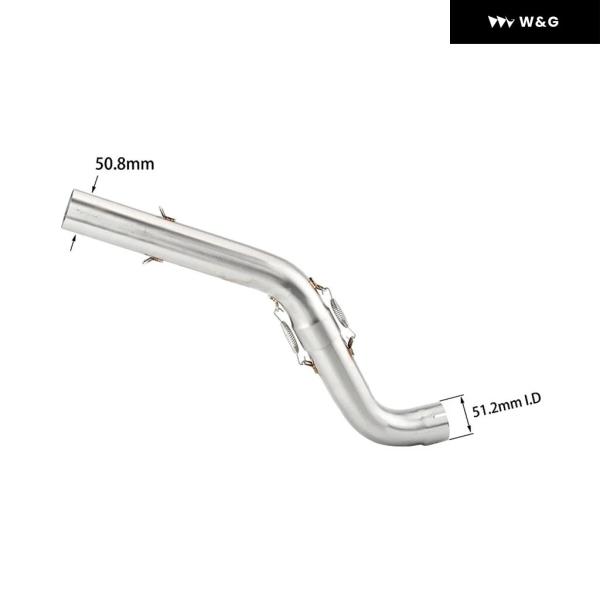 トライアンフ タイガー スポーツ 2013-20 タイガー 1050 スポーツ バイク用 エキゾースト ミドルリンクパイプ 51MM カスタム パーツ アクセサリーSpecial Features:Slip-onItem Diameter:...