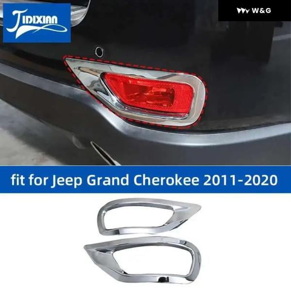 車用リア フォグランプ デコレーションカバー ジープ グランド チェロキー 2011-20 カスタム パーツ アクセサリーHign-concerned Chemical:NoneCategory:3DType Of Sticker:Car ...