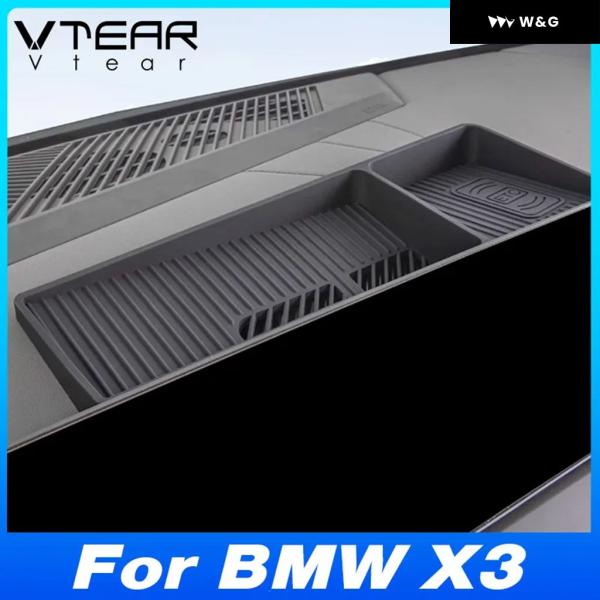 BMW X3 G45 2025 車用セントラル コントロール ダッシュボード ナビゲーションスクリーンリア 収納 ボックス トレイ オーガナイザー インテリア アクセサリー カスタム パーツ アクセサリーHign-concerned Che...