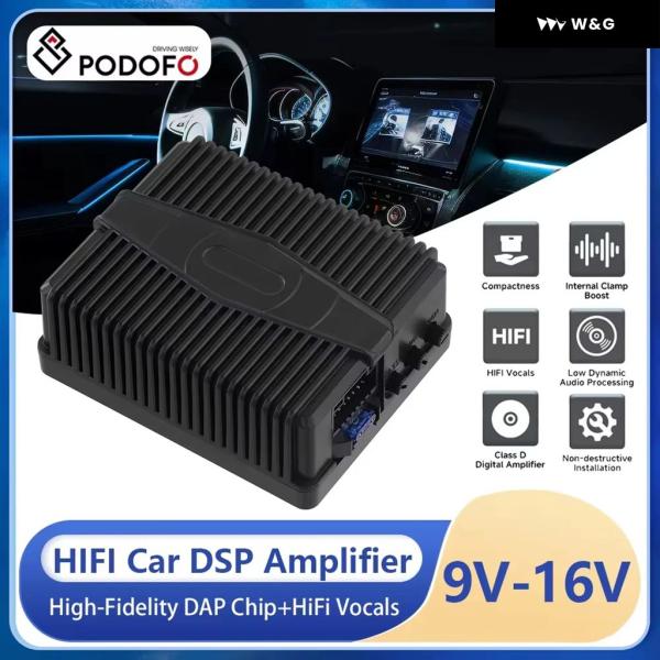 カーアンプ DSP HI-FIアンプ オーディオ デジタルサウンドプロセッサ カー スピーカー パワーサブウーファー カー ステレオ アンプ カスタム パーツ アクセサリーHign-concerned Chemical:NoneItem W...