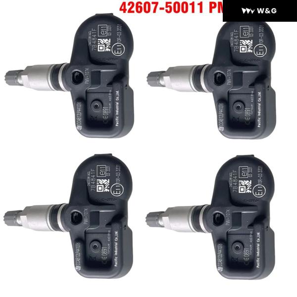 4個 車用タイヤ エア圧 モニターセンサー TPMS 433MHZ PMV-107K トヨタ RAV4 III 2005 -2013 レクサス ES240 ES300 GS IS LS カスタム パーツ アクセサリーIs Batteries...