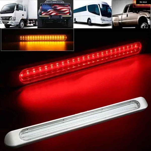 72 LED 12V 24V トラック リア テールライト ストップブレーキ ランプ流れる ウィンカーライト レッドライトクリアレンズ トレーラーキャラバン トラック ピックアップ カスタム パーツ アクセサリーHign-concerned...