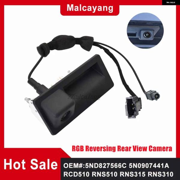 カー スタイリング 5ND827566C トランク リアビュー バックアップ パーキング カメラ リバース カメラ RNS315 RNS310 アウディ S6 Q5 S5 A6 2009-2012 カスタム パーツ アクセサリーHign-c...