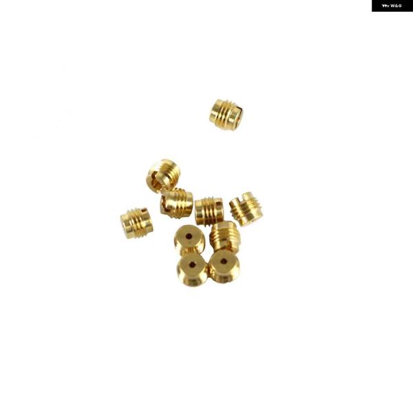 真鍮 キャブレター パイロット エアジェット # 165 ウェーバー EMPI 32/36 DGV DGAV DGEV キャブレター 77201.165 10個 AS キット カスタム パーツ アクセサリーHign-concerned Ch...