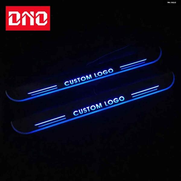 トリム ペダル LED カーライト ドアシル スカッフプレート パスウェイ ダイナミックストリーマー ウェルカムランプ BMW F12 F13 2011 - 2016 2017 2018 カスタム パーツ アクセサリーHign-concer...