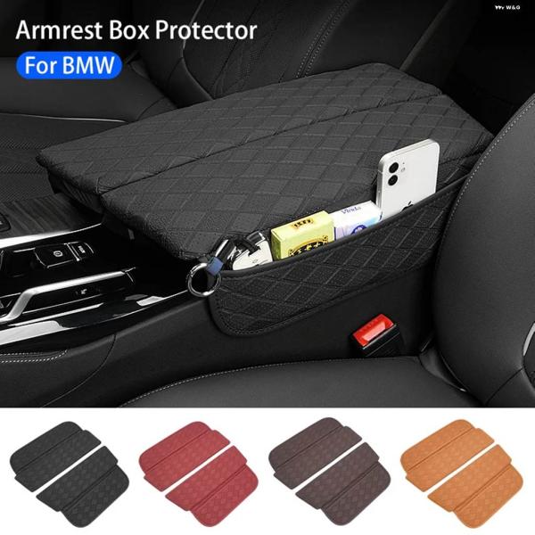車用 アームレスト プロテクター カバー センター コンソール PUレザー パッド 収納 BMW 5シリーズ G30 G32 6GT 2018-2023 オートアクセサリー カスタム パーツ アクセサリーSpecial Features:P...