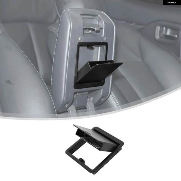 三菱 L200 トライトン 2019-2023 ABS ブラック 車用 セントラル コントロール ハンド ボックス プライバシー ストレージ ボックス 車内アクセサリー カスタム パーツ アクセサリーHign-concerned Chemi...