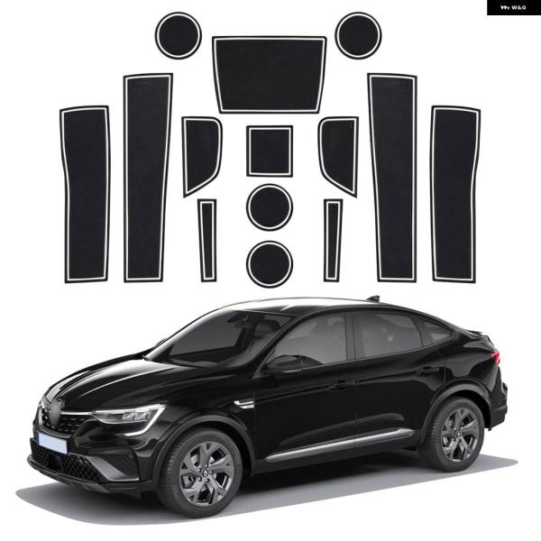 ルノー アルカナ 2021-2023 ドア溝マット 滑り止めゲートスロット パッド 自動車内装 アルカナアクセサリー 2023 ヨーロッパ カスタム パーツ アクセサリーBrand Name:LFOTPPOrigin:Mainland Ch...