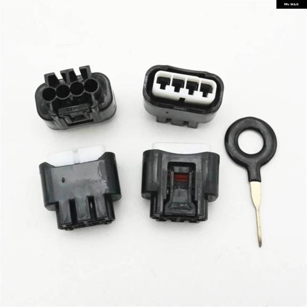 車用4ピン イグニッション コイル電気コネクタプラグ トヨタ ヴィオス カローラ カムリ ハイランダー RAV4 レイツ マークX クラウン プリウス C カスタム パーツ アクセサリーHign-concerned Chemical:Non...
