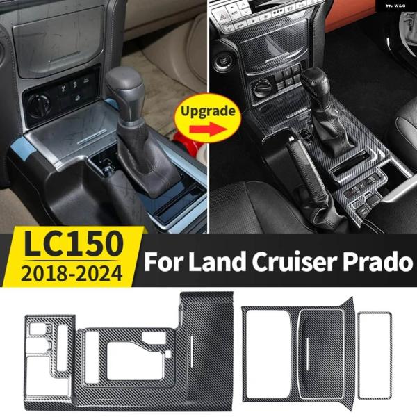 2018-2021年式 トヨタ ランドクルーザー プラド 150 FJ150 内装 ギア ボックス 中央 コントロール パネル ギアデコレーション LC150 2020 カスタム パーツ アクセサリーHign-concerned Chemi...